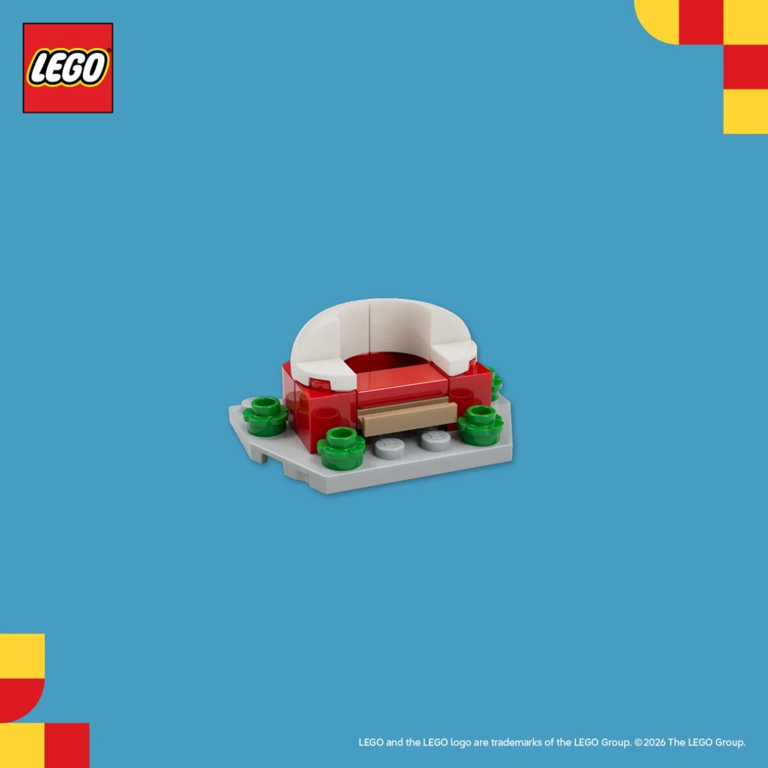 Build a stadium at the LEGO store, LA