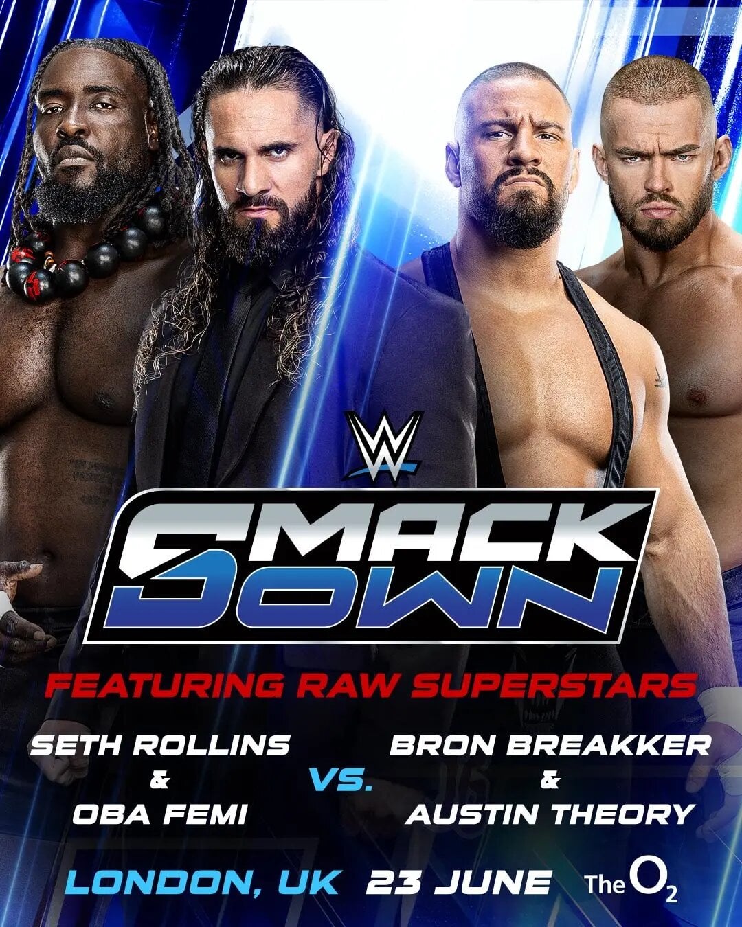 WWE SmackDown spoilers (6/26/26) – Taped on June 23, 2026 in London