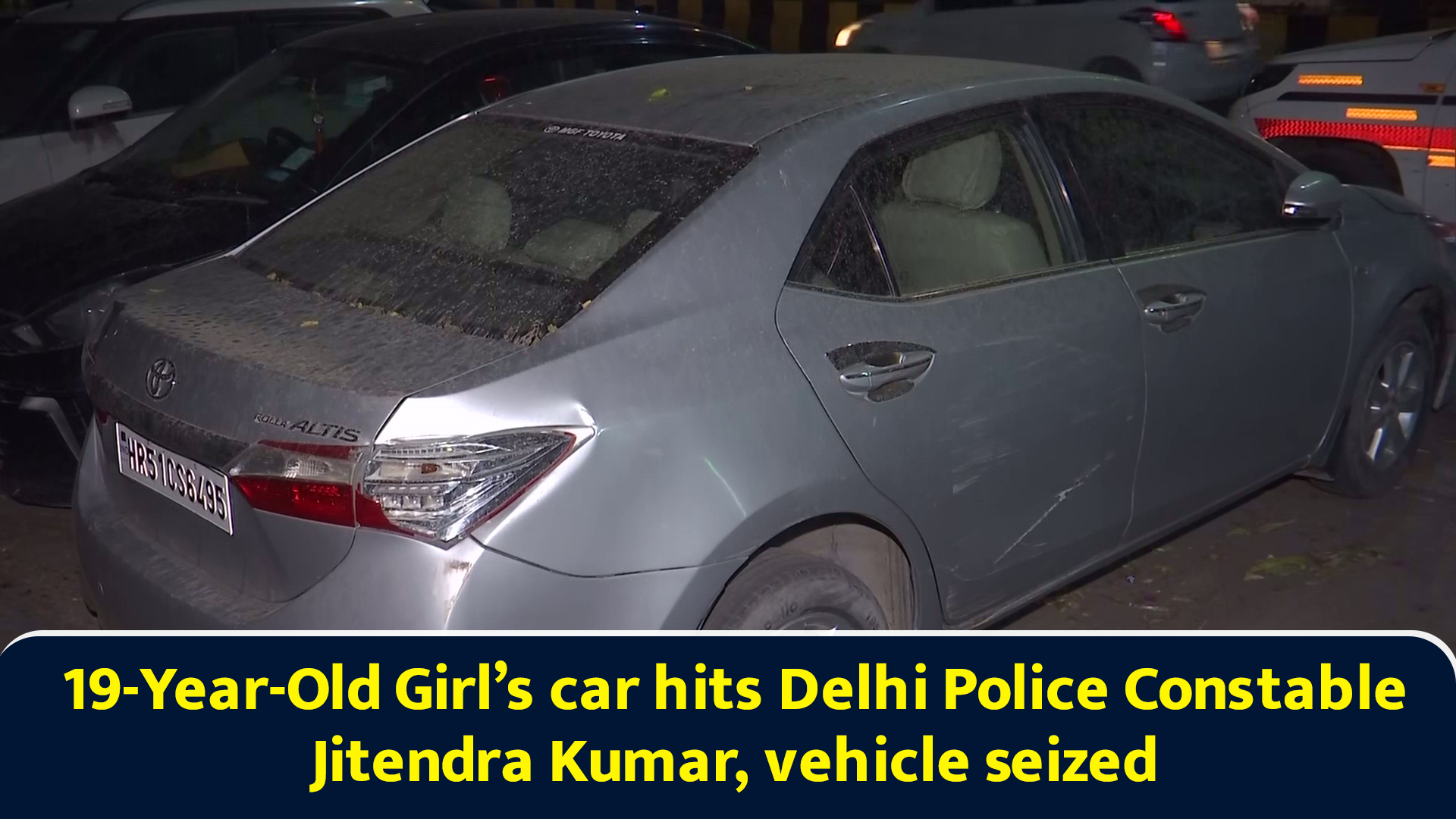 19-year-old girl’s car hits Delhi Police constable Jitendra Kumar ...