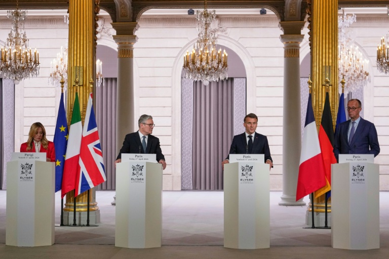 Staats- und Regierungschefs von E5-Gruppe bereiten in Berlin NATO ...