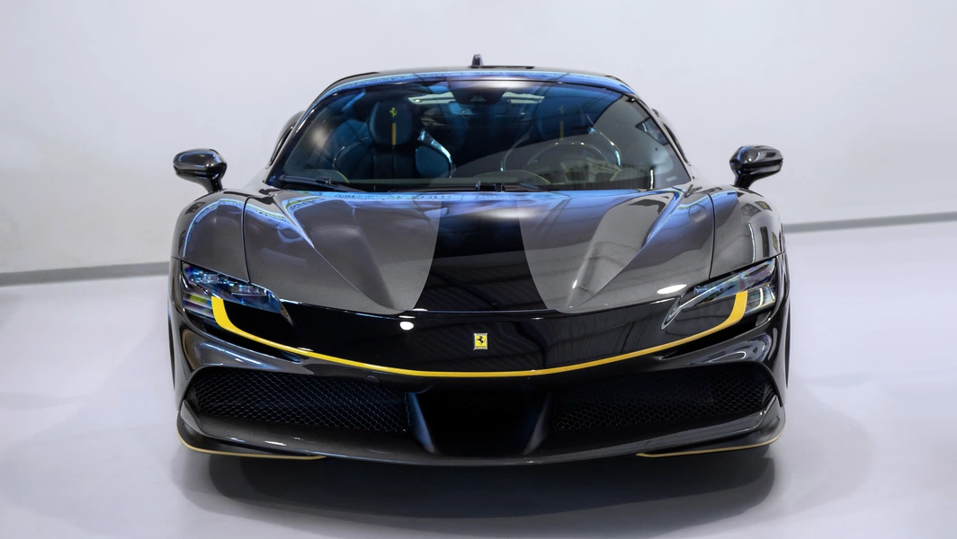 Ferrari's Verde Volterra SF90 XX blurs lines with Lamborghini flair