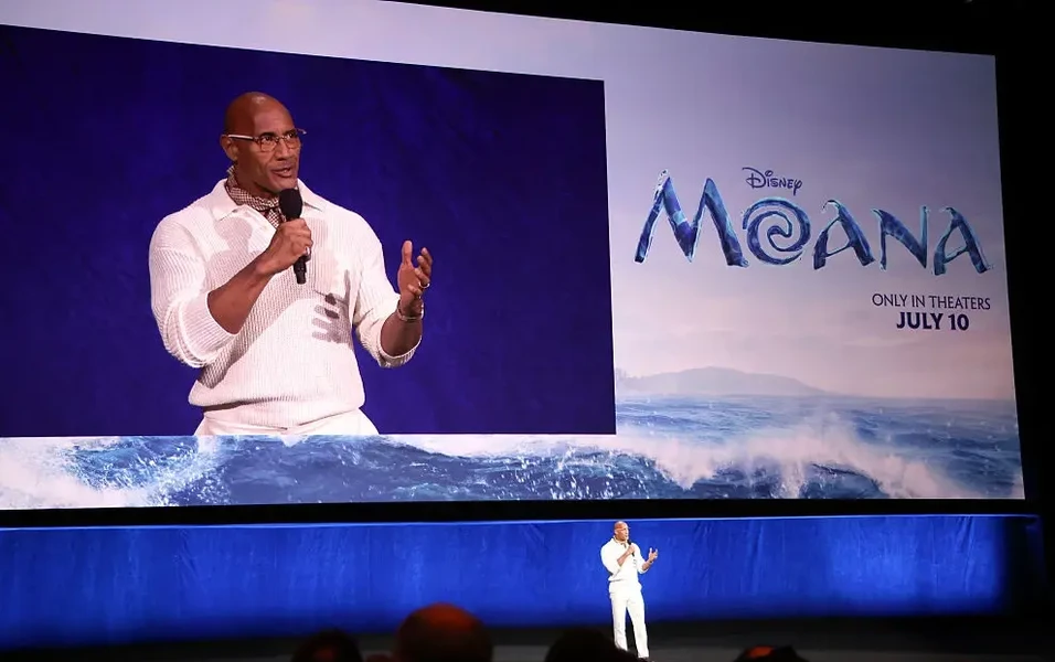 Dwayne Johnson says daughters stunned by Maui transformation