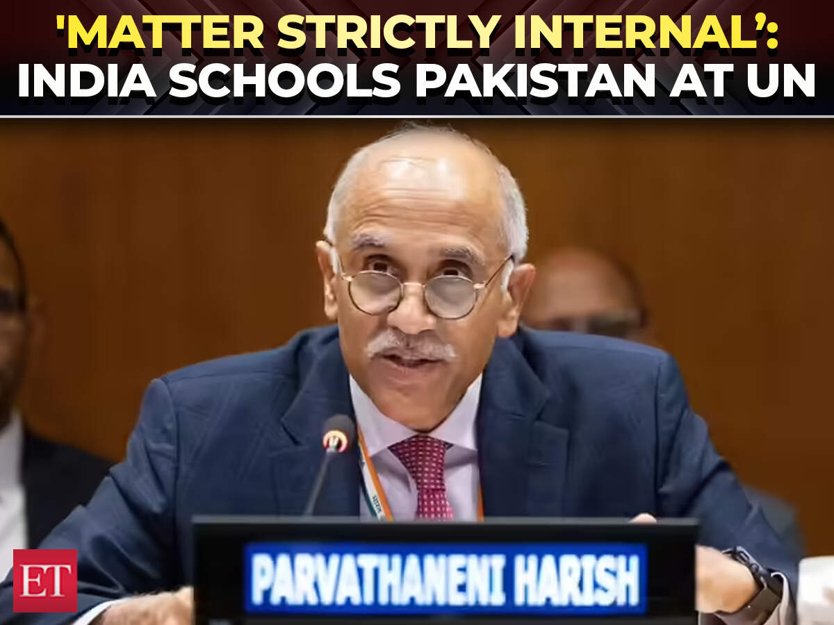 'Unwarranted remarks': India leaves Pakistan red-faced at UN, schools ...