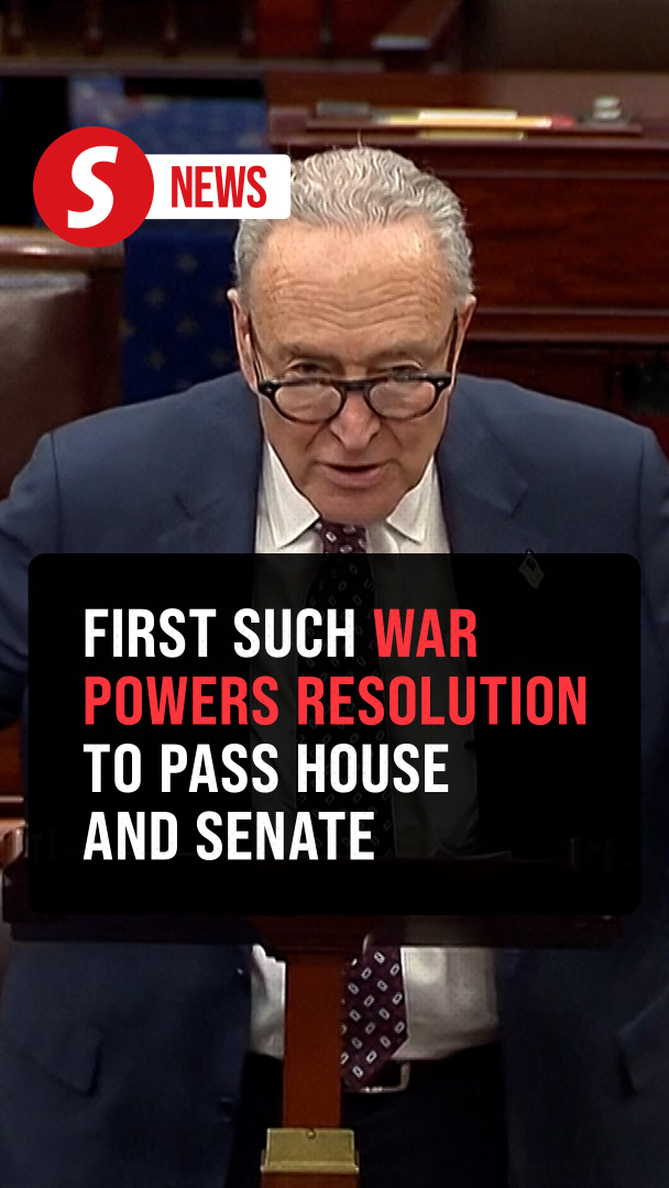 US Senate votes to halt Iran war in latest rebuke of Trump