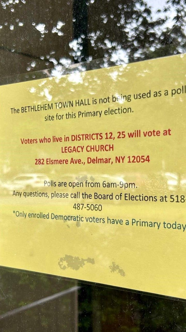 Albany County changes locations of dozens of polling places
