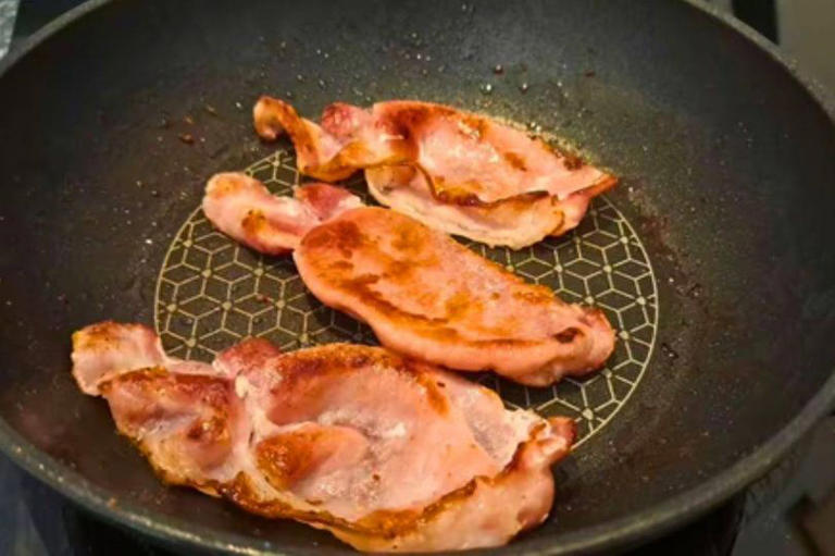 Stop frying bacon in oil as it will be a lot tastier if you use a ...