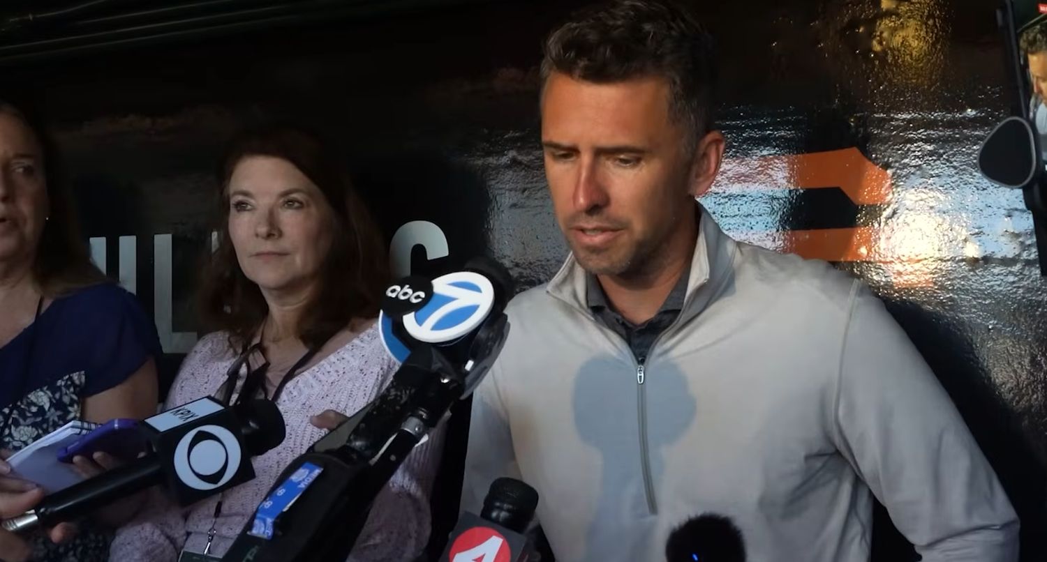 Giants president refuses to answer questions about Pride Night scandal