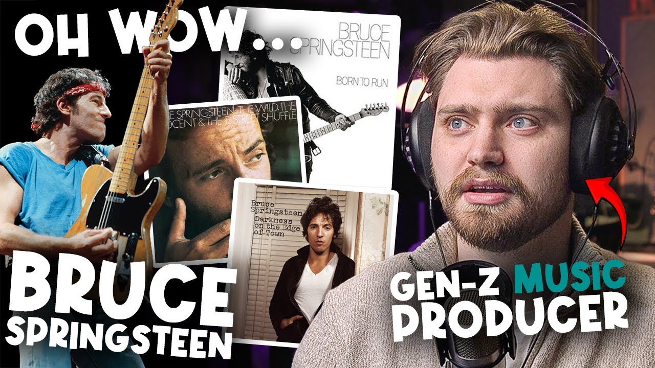Gen Z music producer shocked listening to Bruce Springsteen for the ...