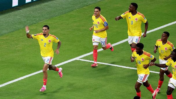 Colombia 1 - 0 Congo DR: Muñoz goal sends Colombia into knockouts - as ...