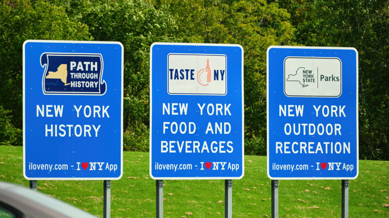 Can you legally sleep at New York Thruway rest stops?