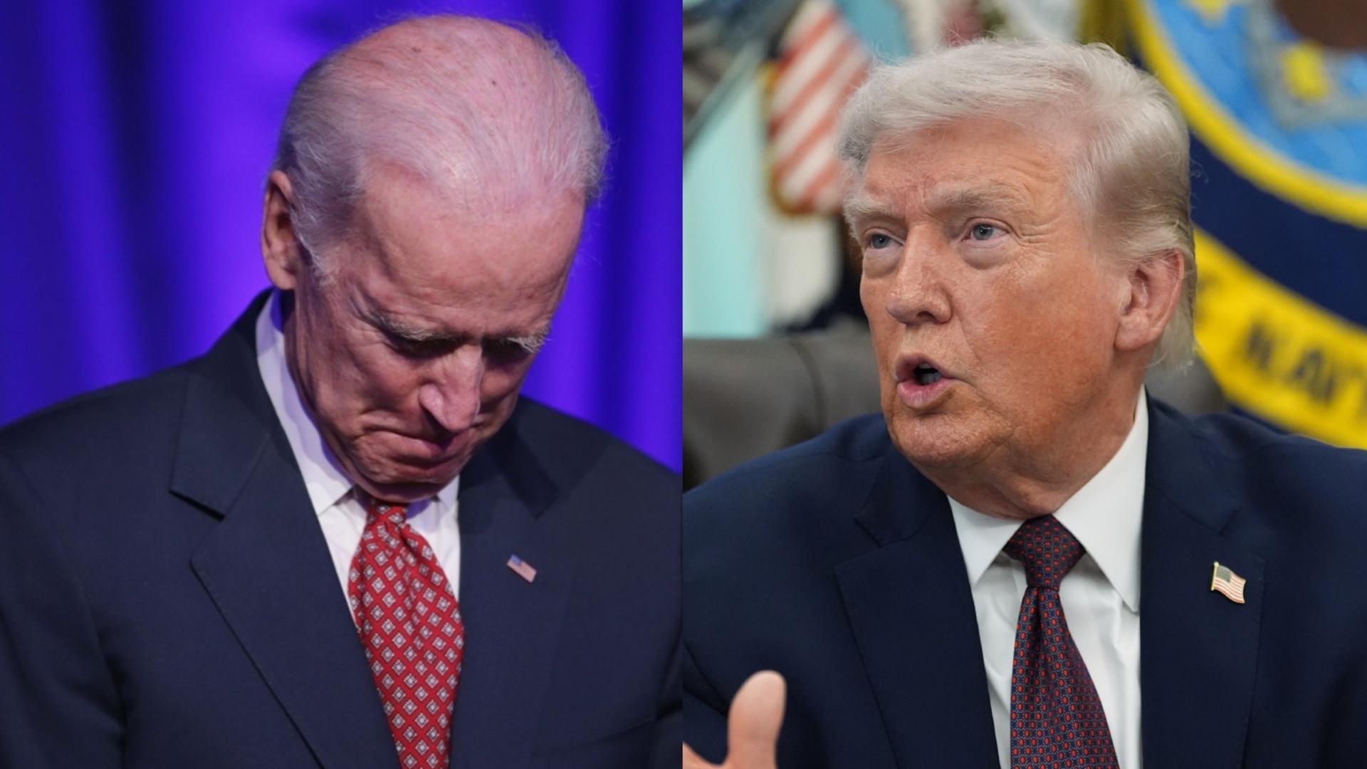 Trump hits out at 'sleepy' Joe Biden over high fuel prices