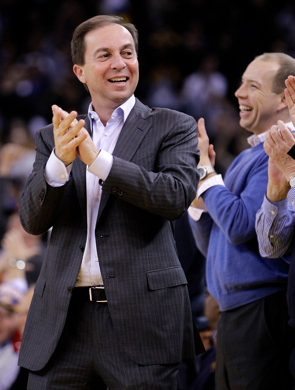 Warriors brass has curious moment before selecting No. 11 draft pick