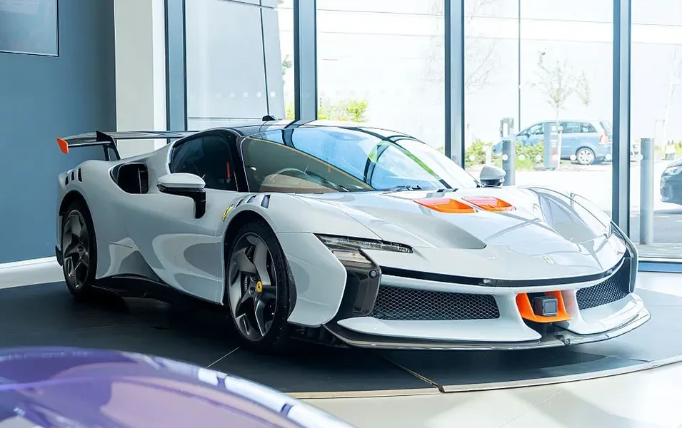 Ferrari's Verde Volterra SF90 XX blurs lines with Lamborghini flair