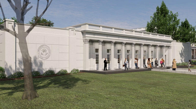 Exclusive: White House visitor screening facility gets major redesign ...