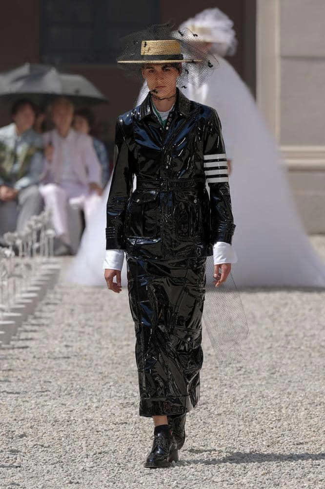 Thom Browne bawa gaya preppy Amerika debut di Milan untuk SS27