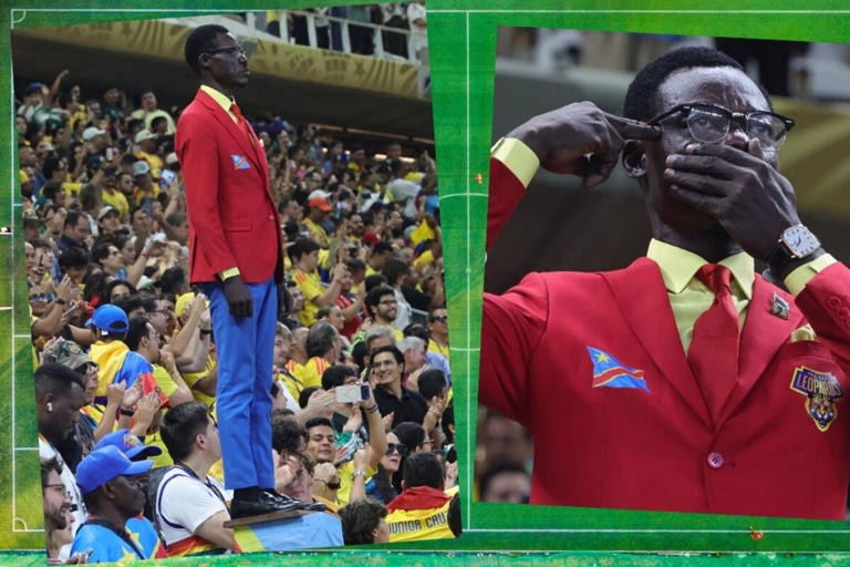 ¿Quién es Lumumba Vea, el hincha que brilló en Guadalajara y convirtió ...