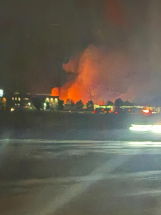Crews respond to active fire near RV park in North Salt Lake