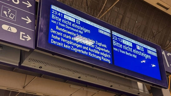 Germany train delays: How communication system outage halted trains ...