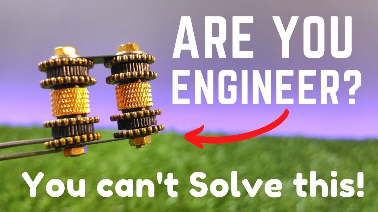 Advanced engineering puzzle with full solution breakdown