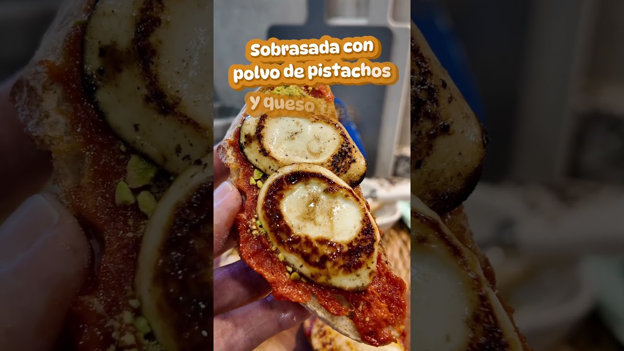 2 ideas de cena: Tostas con queso fresco a la plancha de Burgo de Arias
