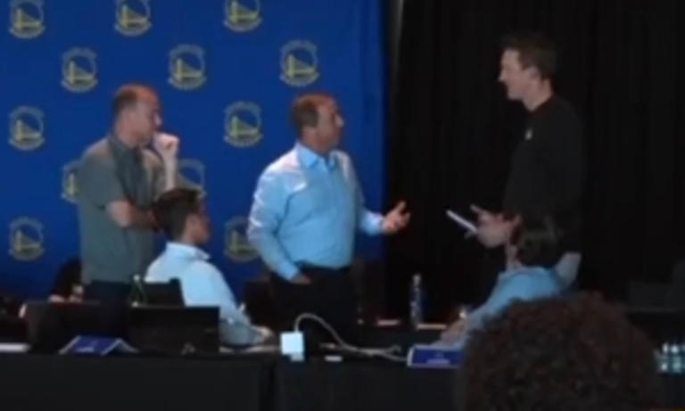 NBA fans convinced Golden State Warriors owner and GM were caught ...