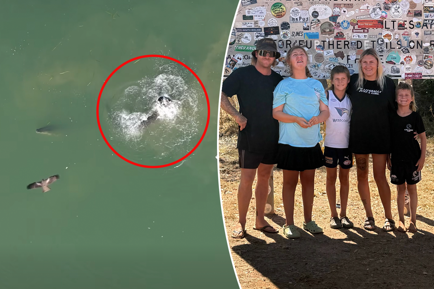 Aussie caravan family witnesses brutal scene 100 metres from popular ...