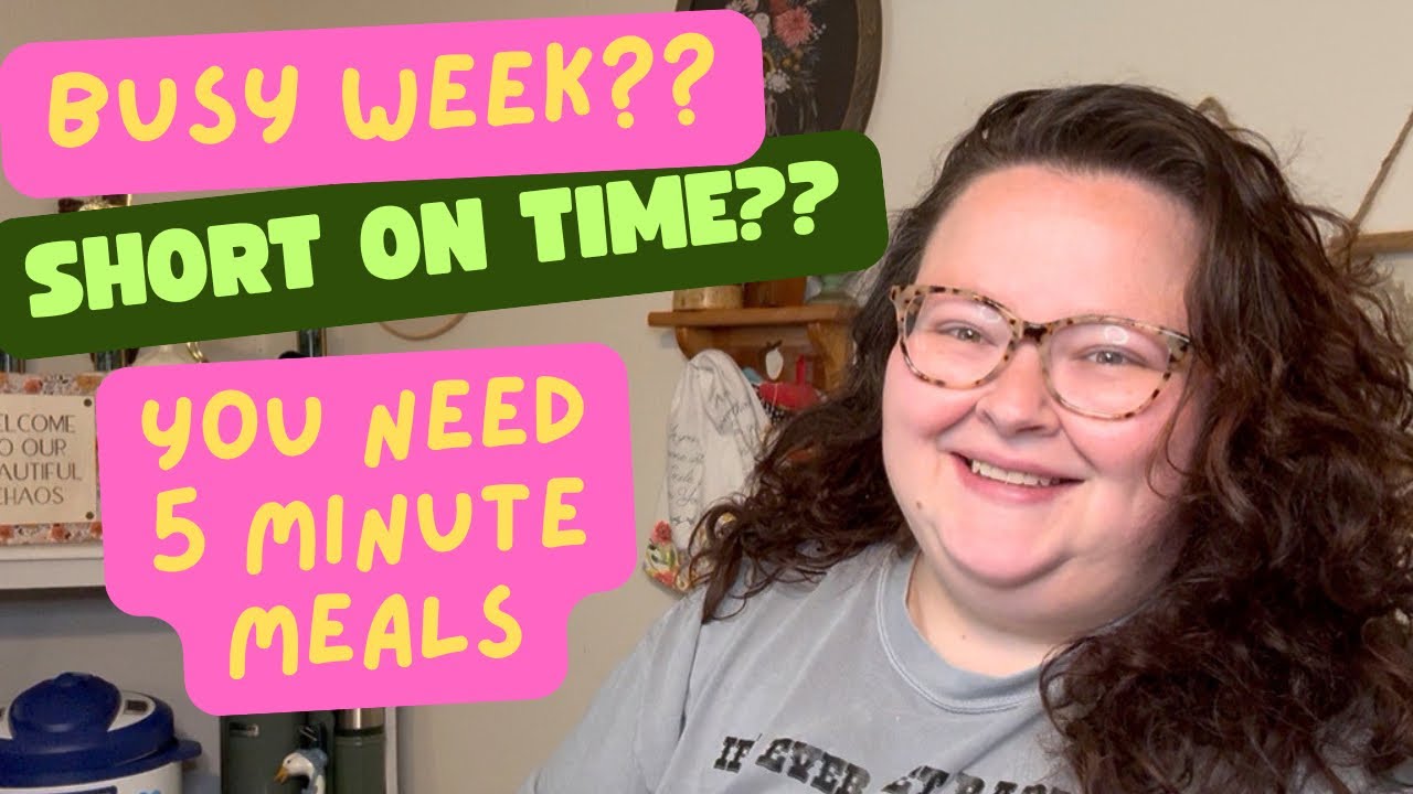 Busy week easy dinner ideas fast family meals anyone can make