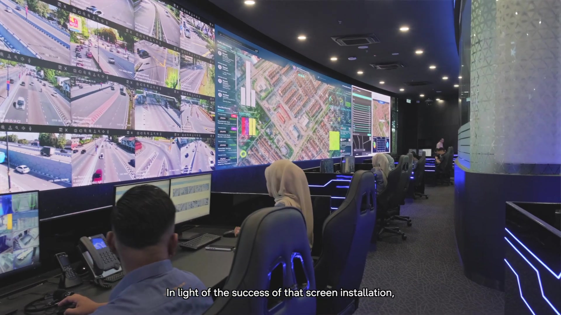 Display solutions case study: The Wall x MBIP Samsung