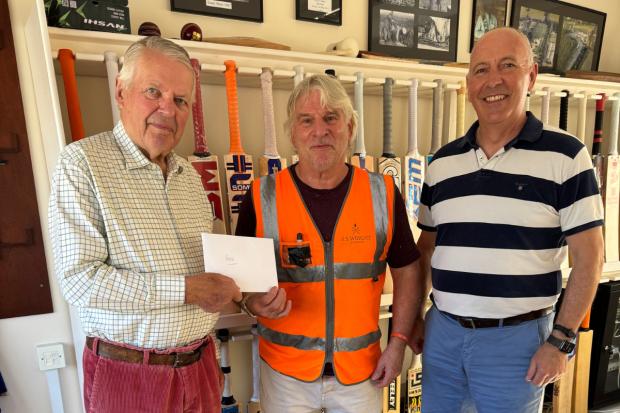 Earls Colne craftsman celebrates 50 years making cricket bats