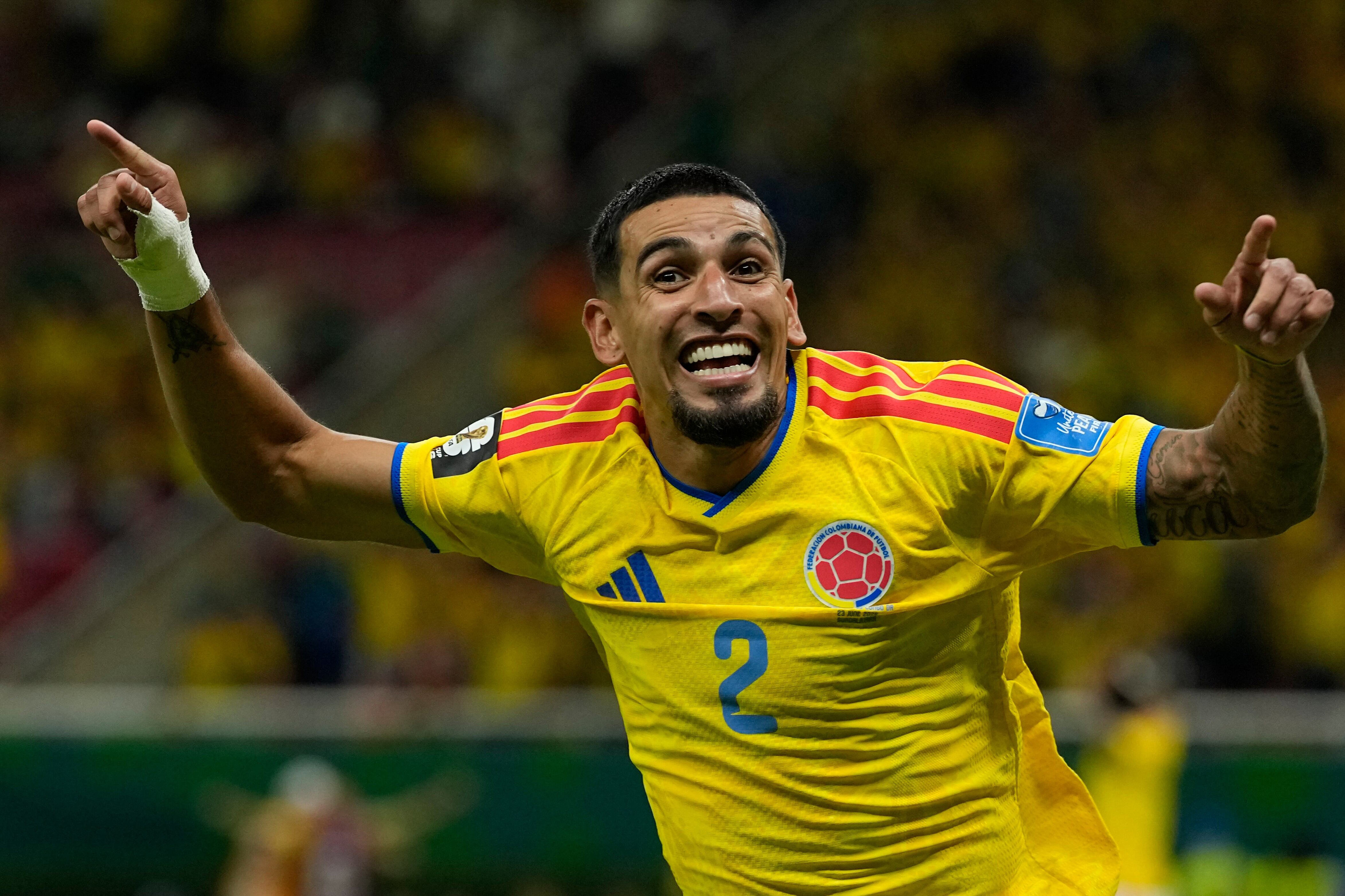 Colombia edges DR Congo 1-0 on deflected shot