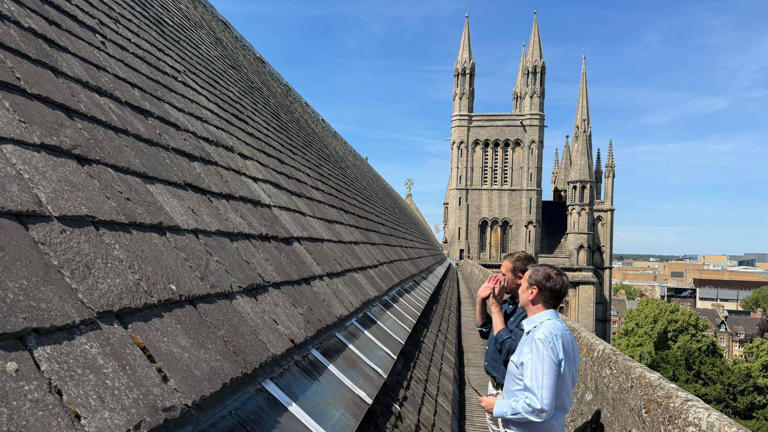 Cathedral bids for funds for urgent roof repairs
