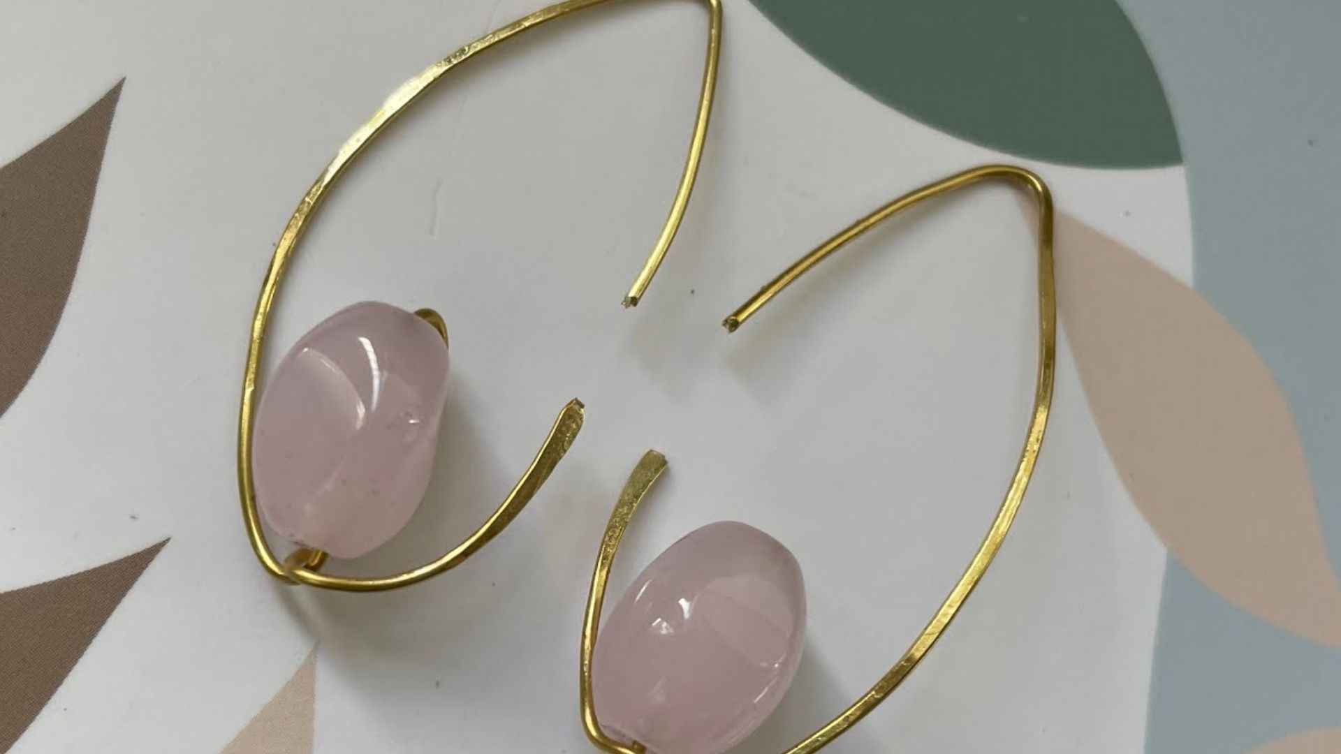 Make your own earrings super easy DIY jewelry tutorial