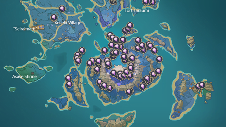 Where to find Raiden Shogun’s upgrade materials in Genshin Impact Luna ...