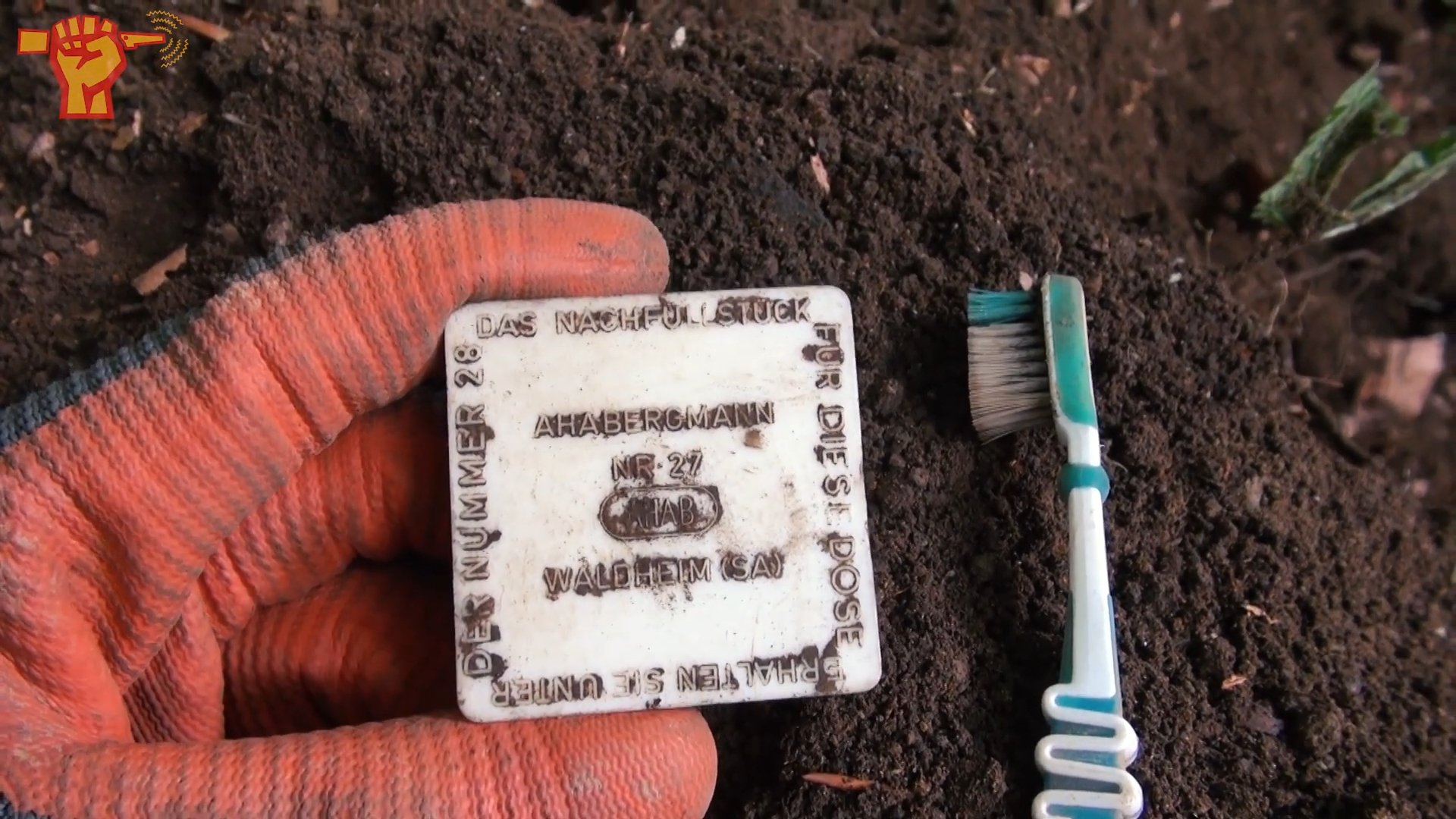 Six personal name tags expose a forgotten Wehrmacht base