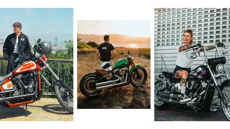 Harley-Davidson custom clash between six builds