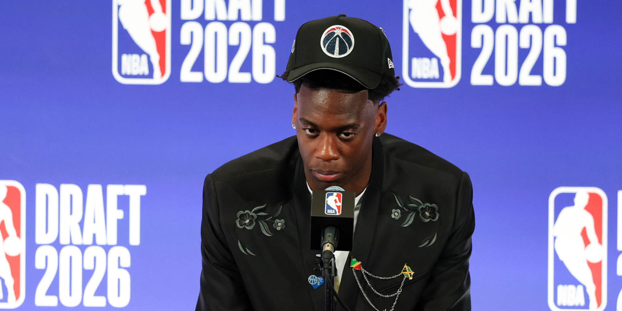 AJ Dybantsa, premier choix de la draft NBA par les Washington Wizards