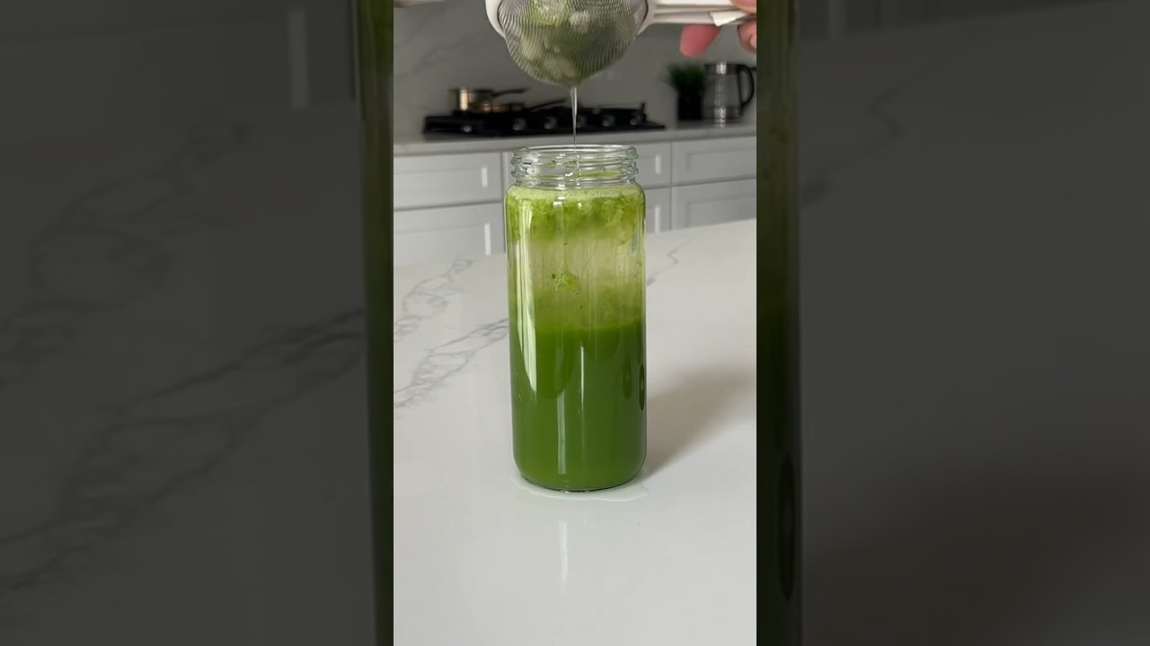 Okra water juice recipe! You’ll taste no slime! #okrawater