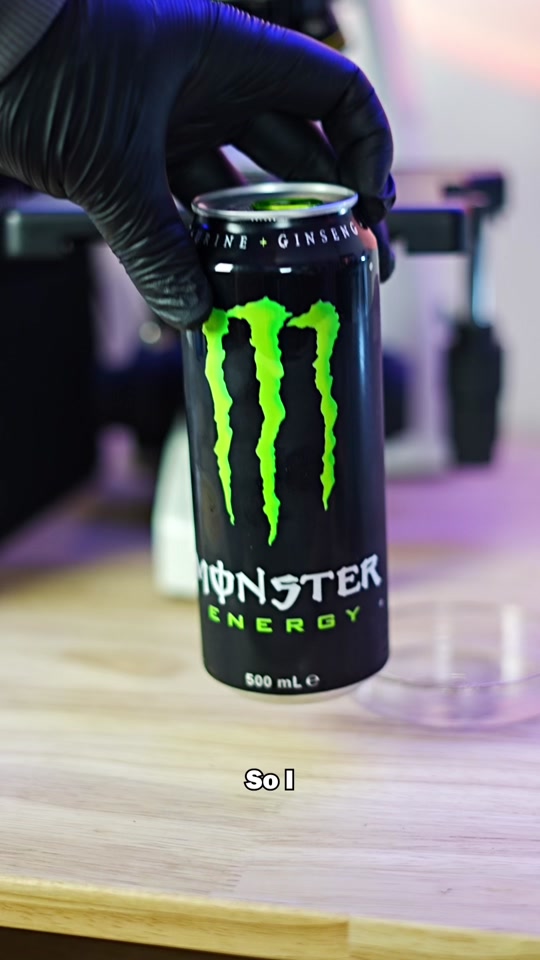 Monster Energy VS centipede strange experiment