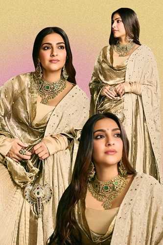 Forget lehengas, Sonam Kapoor's dhoti set is the wedding guest ...