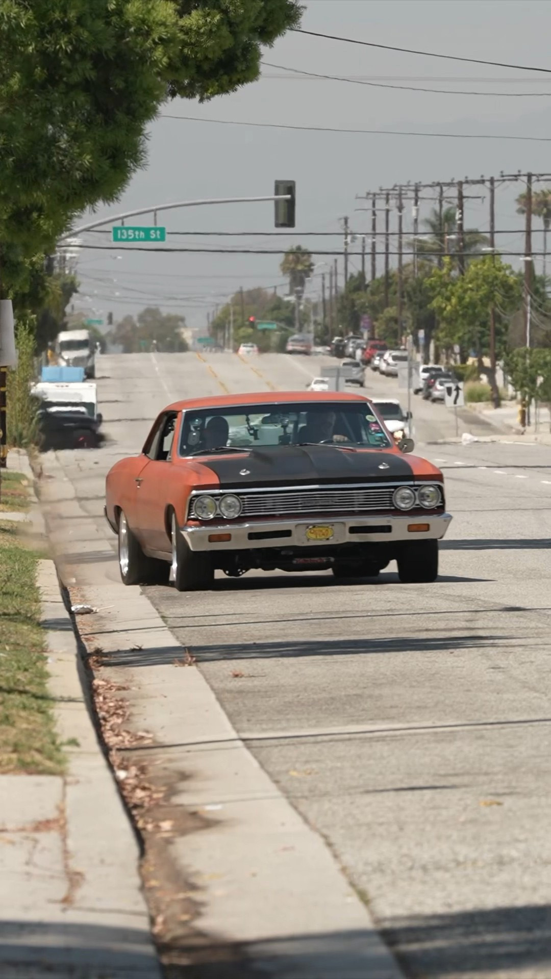 900 HP supercharged 1966 Chevy Chevelle showing aggressive performance ...