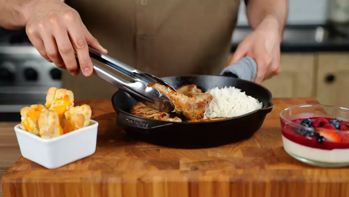 Daily menu, June 24: Delightful cheese biscuit sticks, grilled pork ...