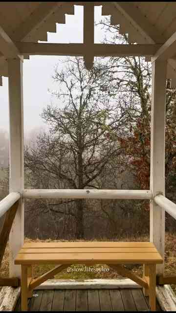Foggy morning slow life cozy coffee at home on a moody rainy day