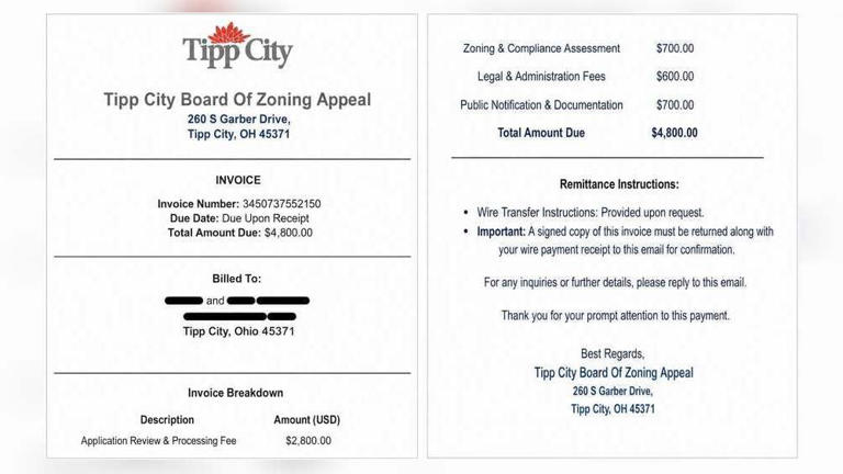 Police warn of fake invoices targeting building applicants in Miami Co.