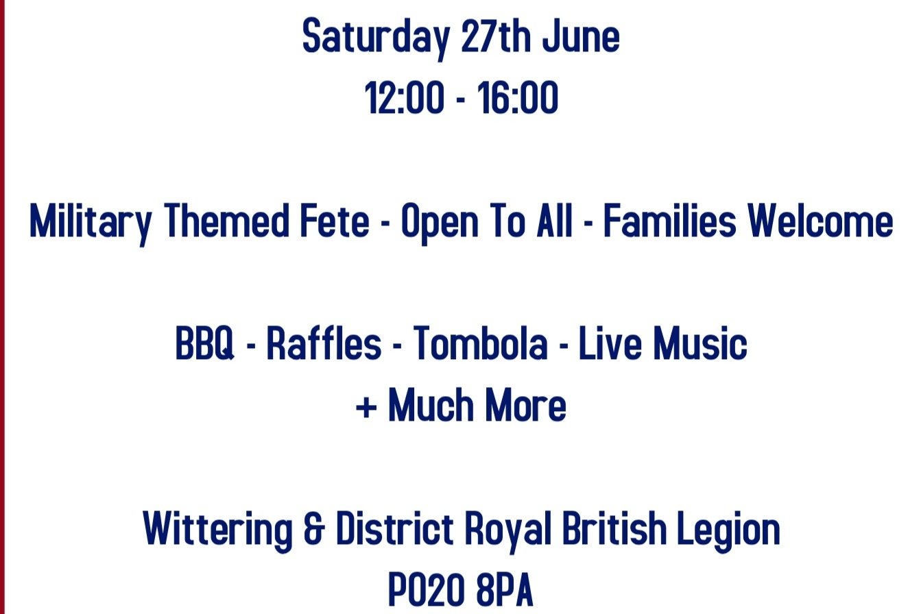 Armed Forces Day at Wittering Royal British Legion