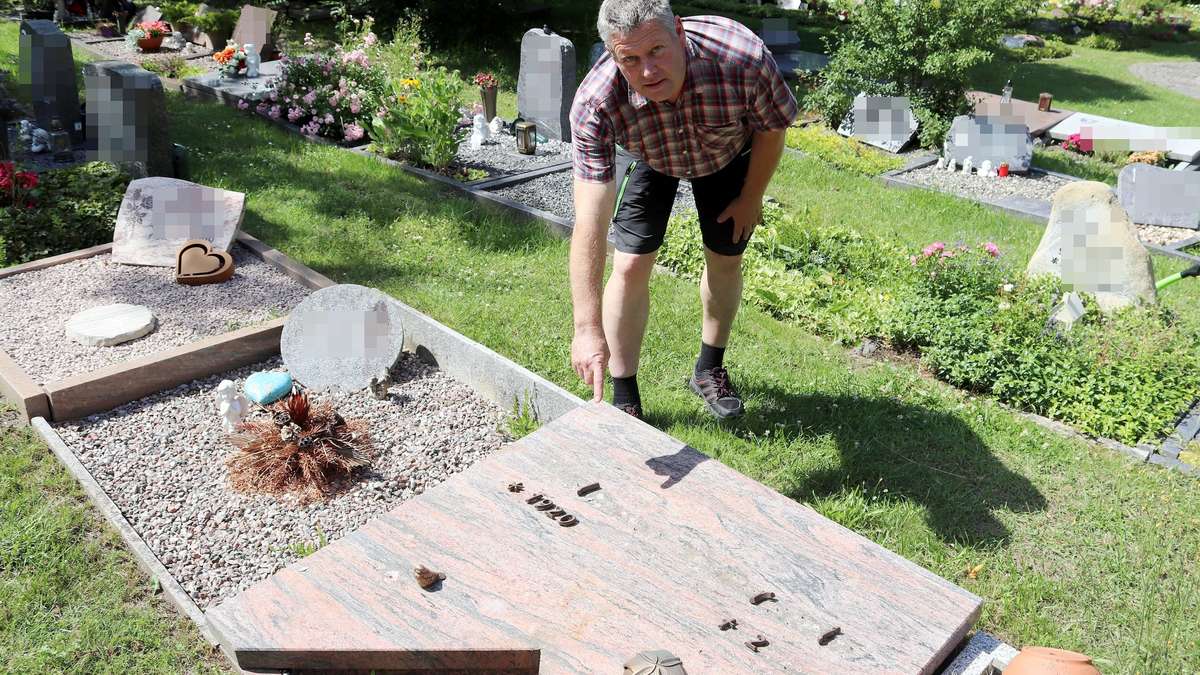 Friedhof Uelzen: Dieb stiehlt bronzene Buchstaben und Zahlen von ...