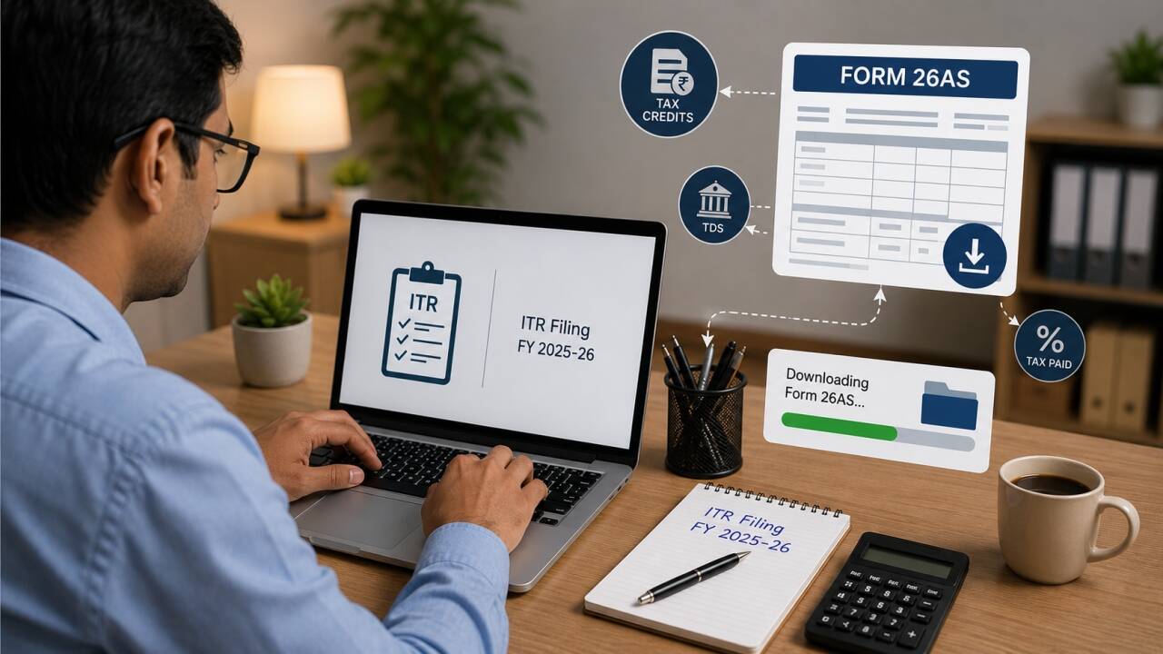 ITR filing FY 2025-26: Why Form 26AS is important for tax returns & how ...