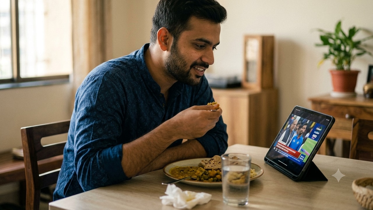 Screen time at dinner: Why blue light exposure is wrecking your digestion
