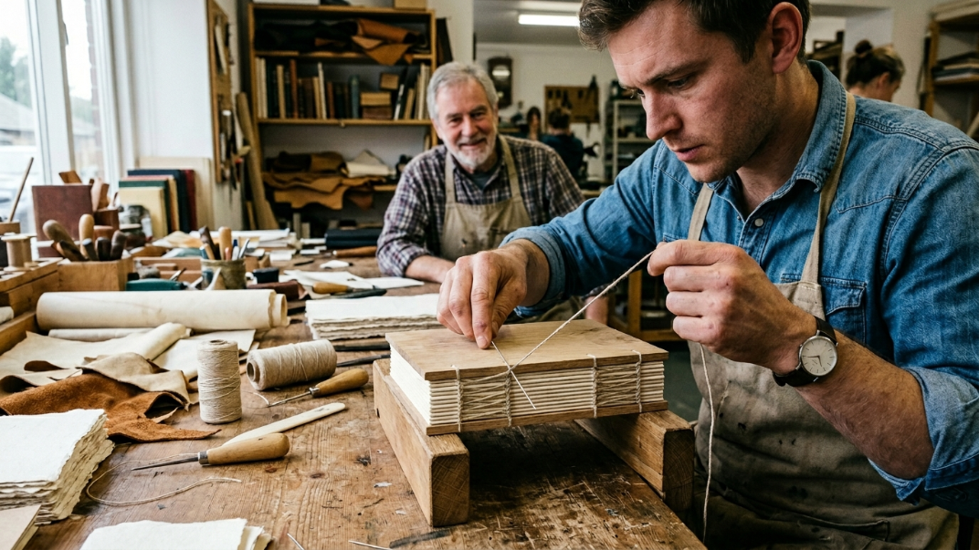 A $400 handmade book finally comes together