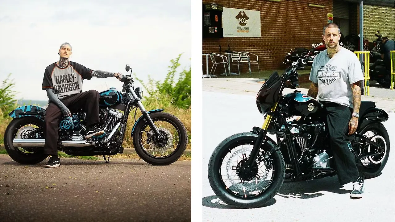 Harley-Davidson custom clash between six builds