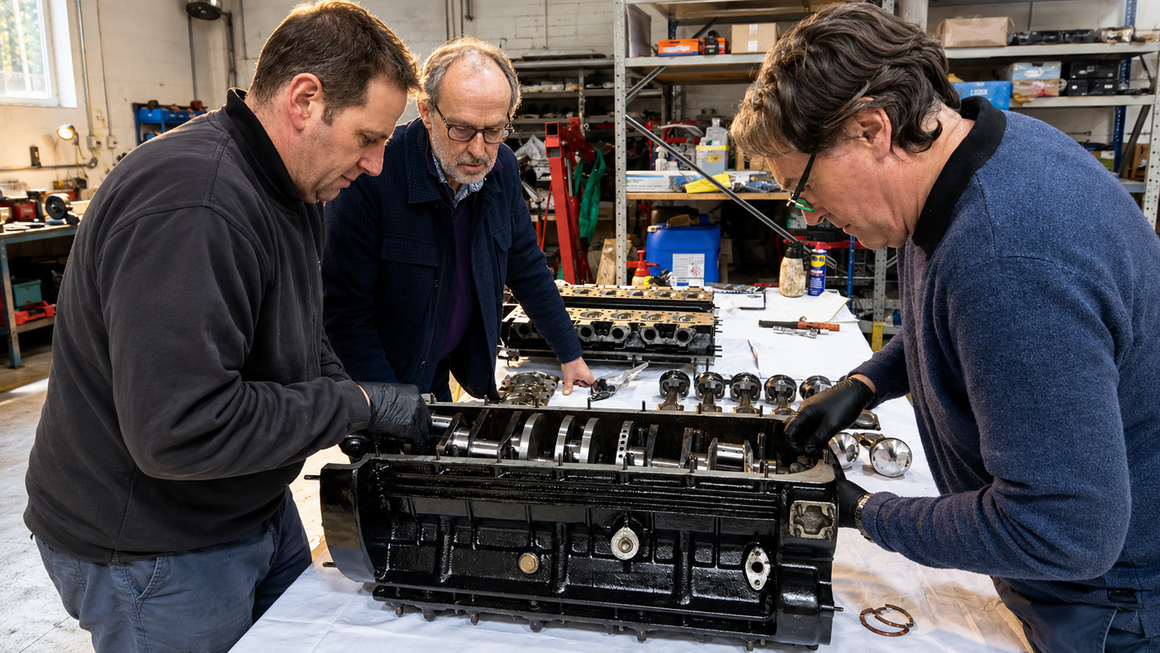 This Espada engine rebuild shows the cost of classic Lamborghini parts